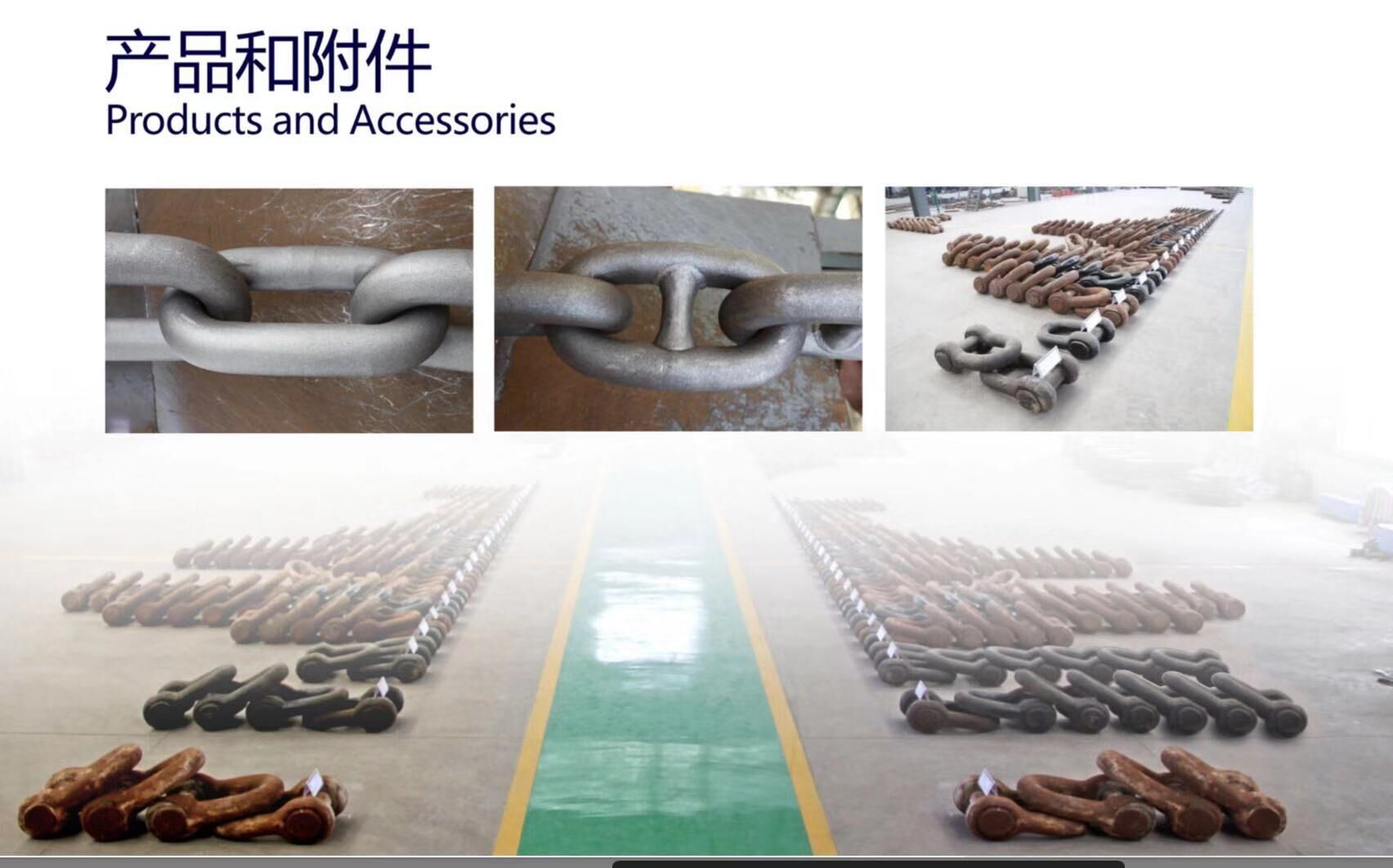 Ship chain mooring ship chains - YT Marine Fender